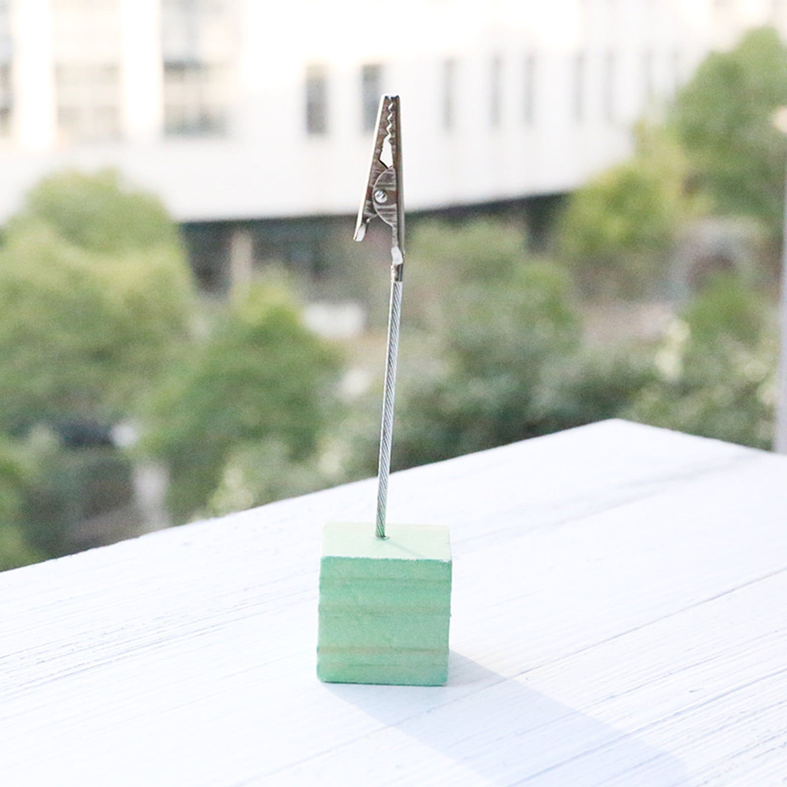 Interior Decorations For Living Room&2024 Color Log Square Message Clip Iron Note Clip Note Clip ...