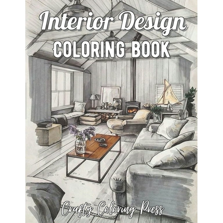 Home Design Coloring Book - Homemade Ftempo