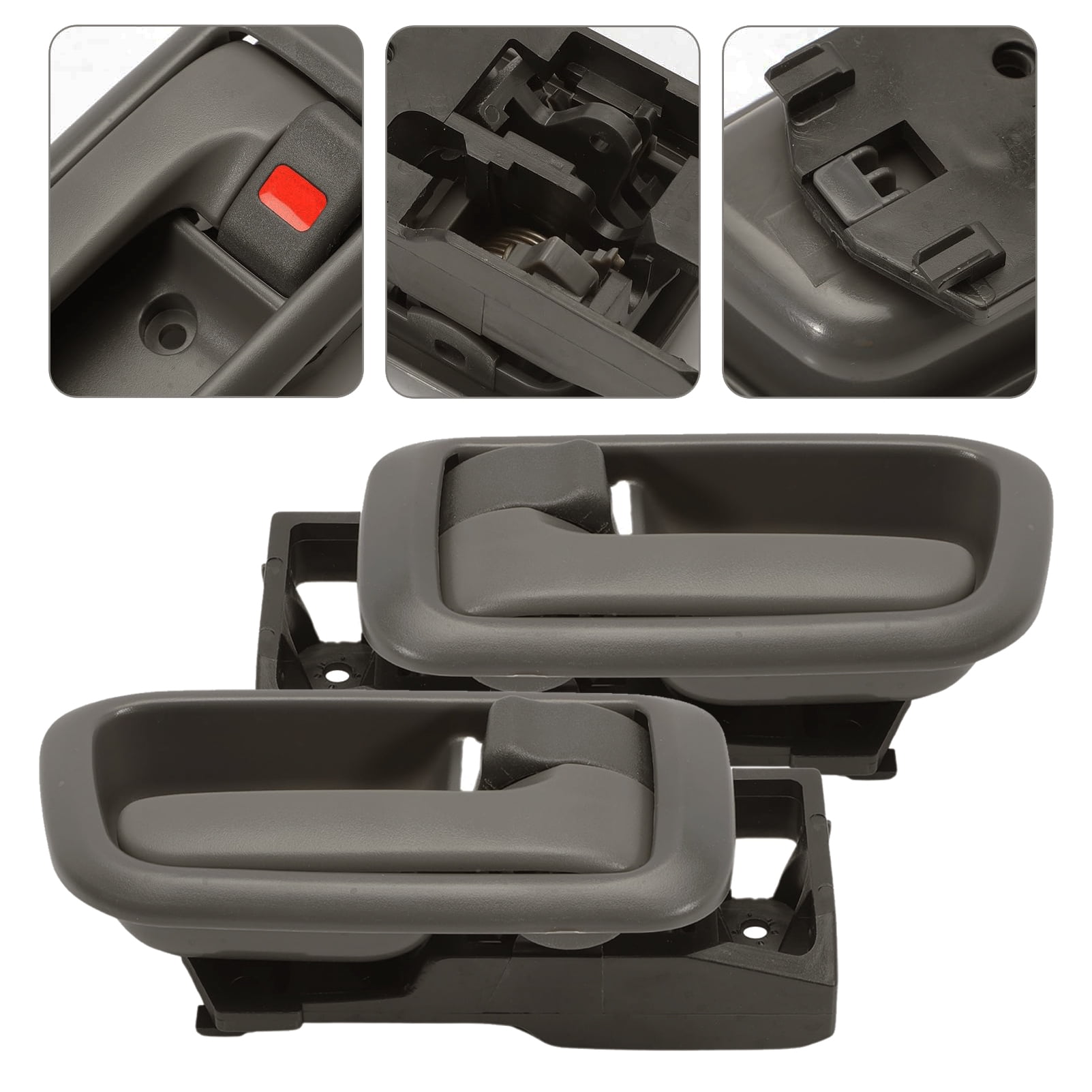 Interior Door Handle Fit 2000-2006 Toyota Tundra Front Gray Plastic ...