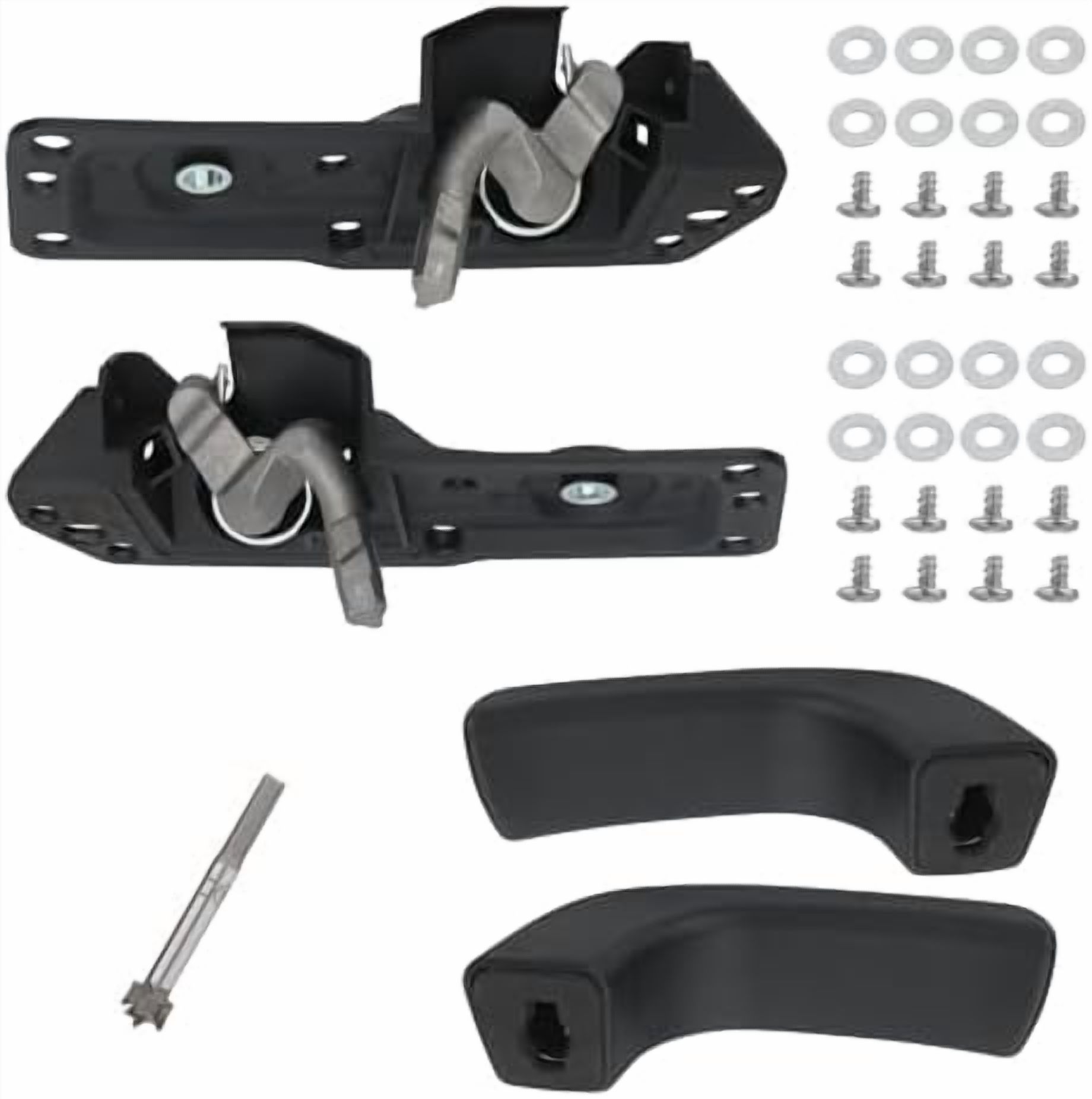 Interior Door Handle Repair Kit (Pair) Compatible with 2007-2014 Chevy ...