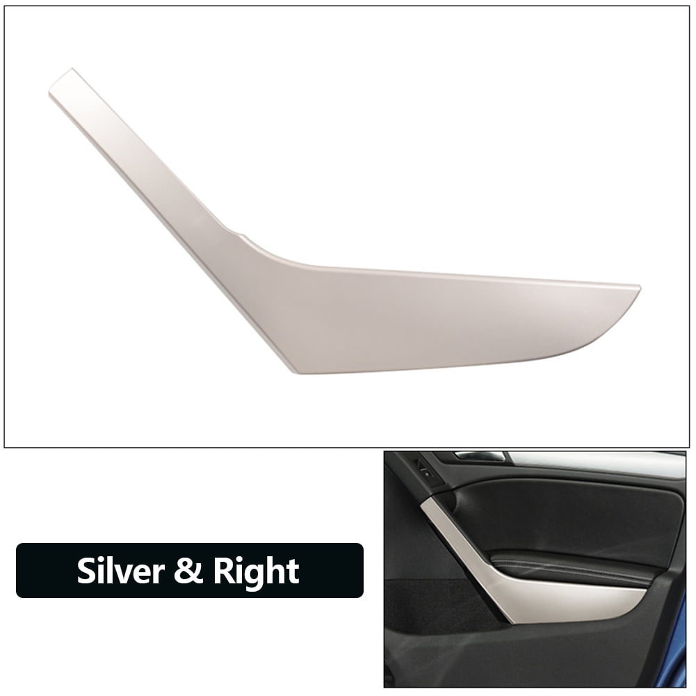 Interior Doors Front Rear Door Pull Handle Trim Cover Black Inner Cap ...