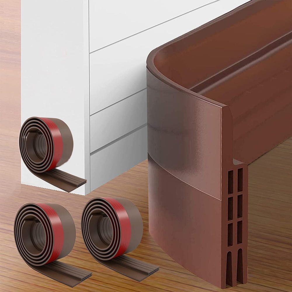 Interior & Exterior Door Seal, Easy Installation Weatherproof Door ...