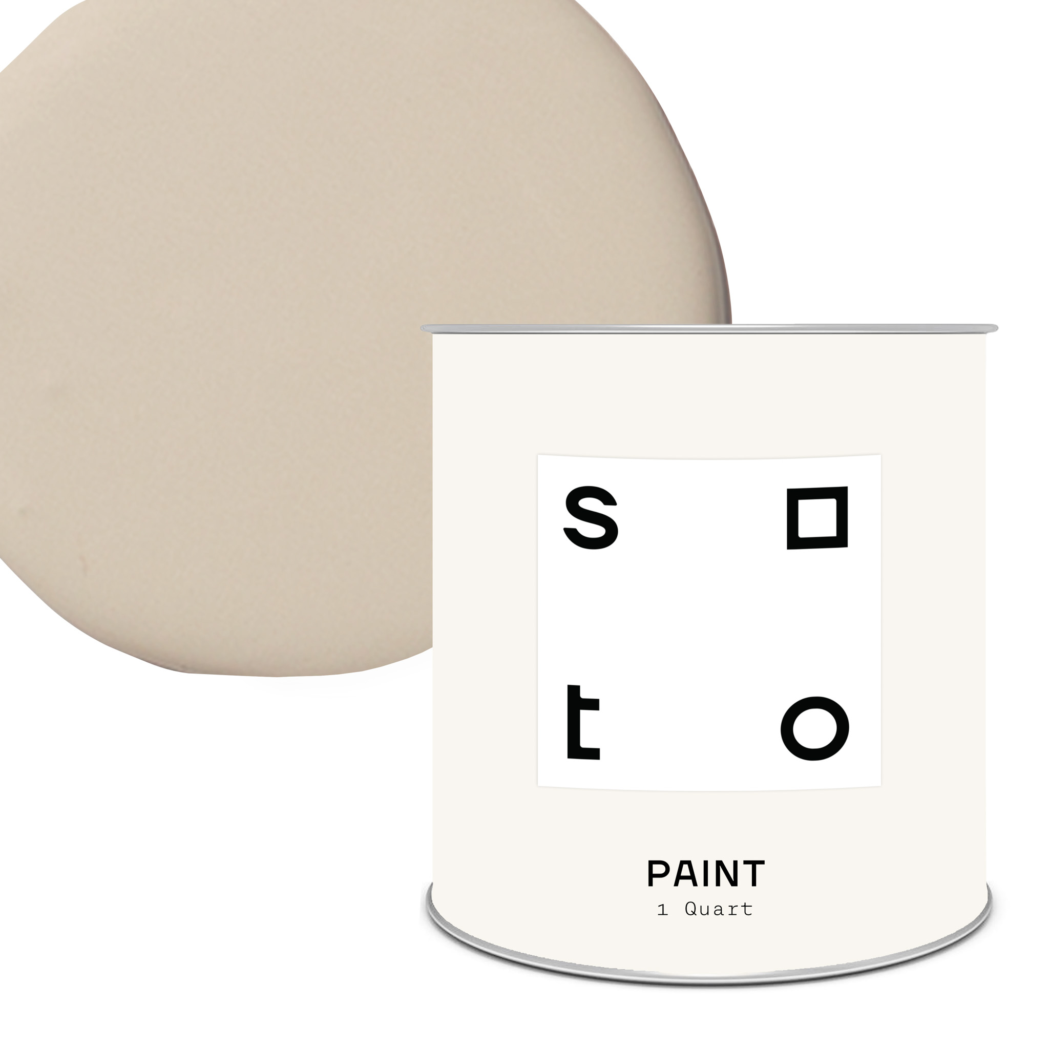 Soto Interior/Exterior House + Furniture Paint, Matte Finish, Quart (No ...