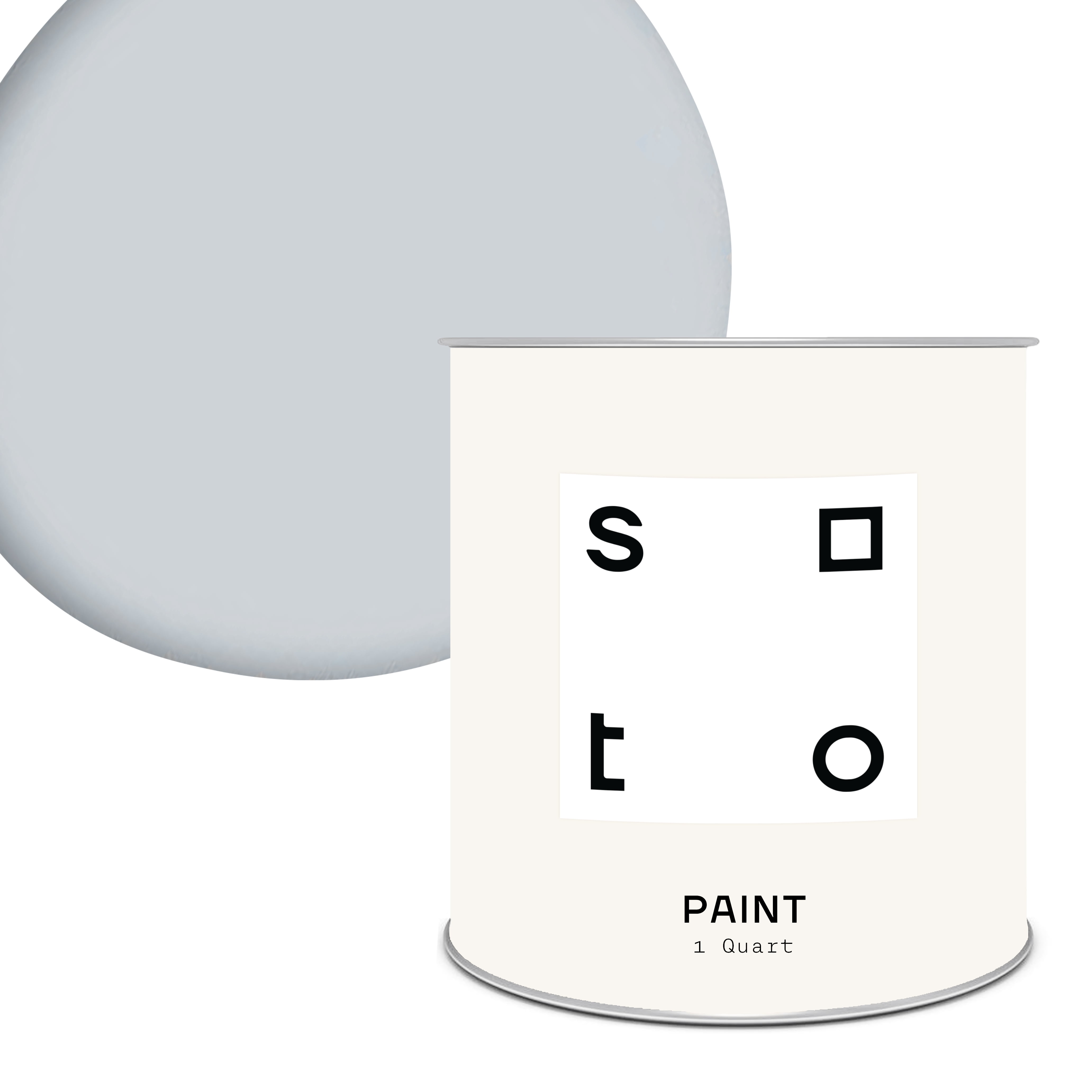 Soto Interior/Exterior House + Furniture Paint, Matte Finish, Quart (No ...