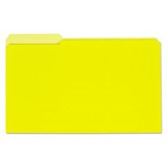 Deluxe Colored Top Tab File Folders, 1/3-Cut Tabs, Legal Size, Blue ...