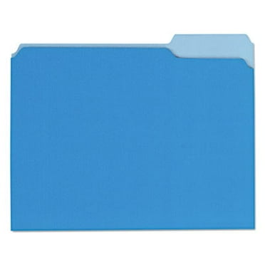 Office Impressions File Folders, 1/3 Cut Top Tab, Letter, Manila, 100 ...