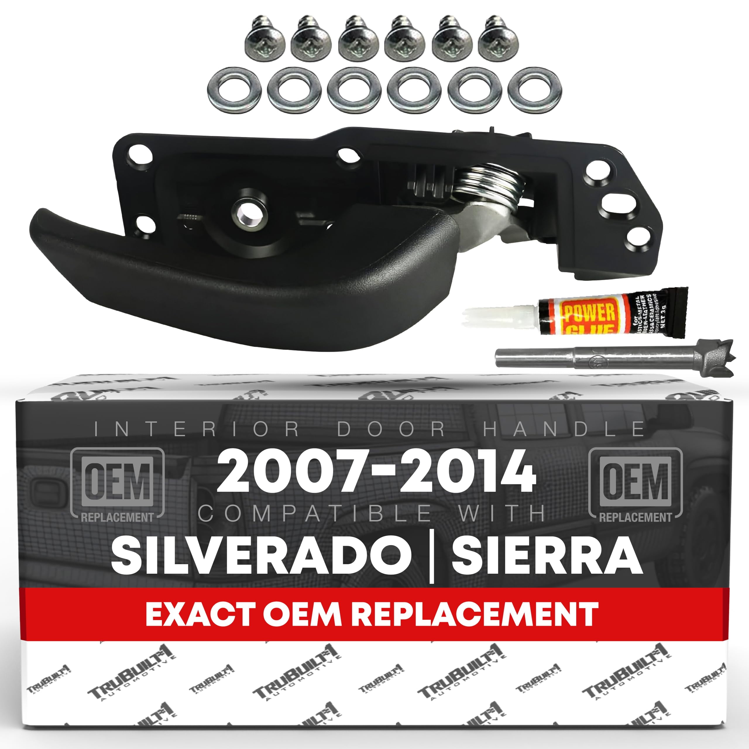 Interior Front Passenger Door Handle - Compatible with 2007-2014 ...