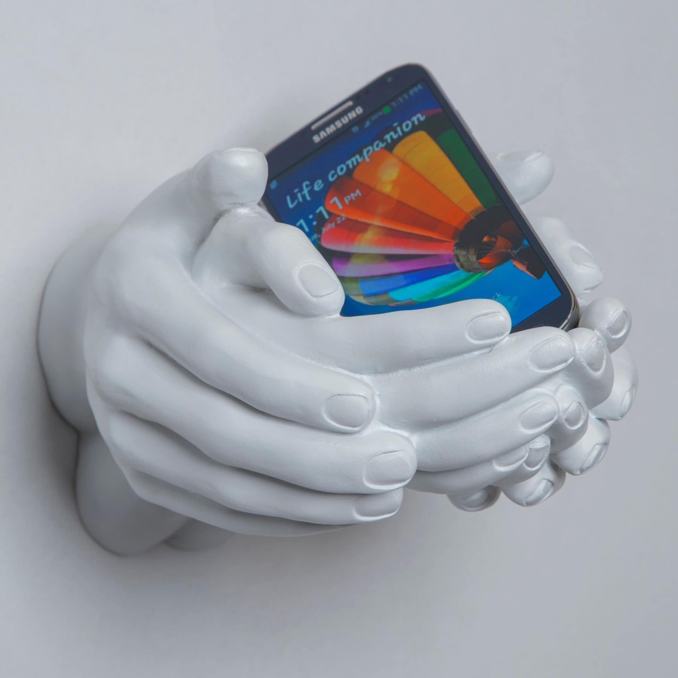 Interior Illusions Plus White Helping Hands Wall Mount - 9" long ...