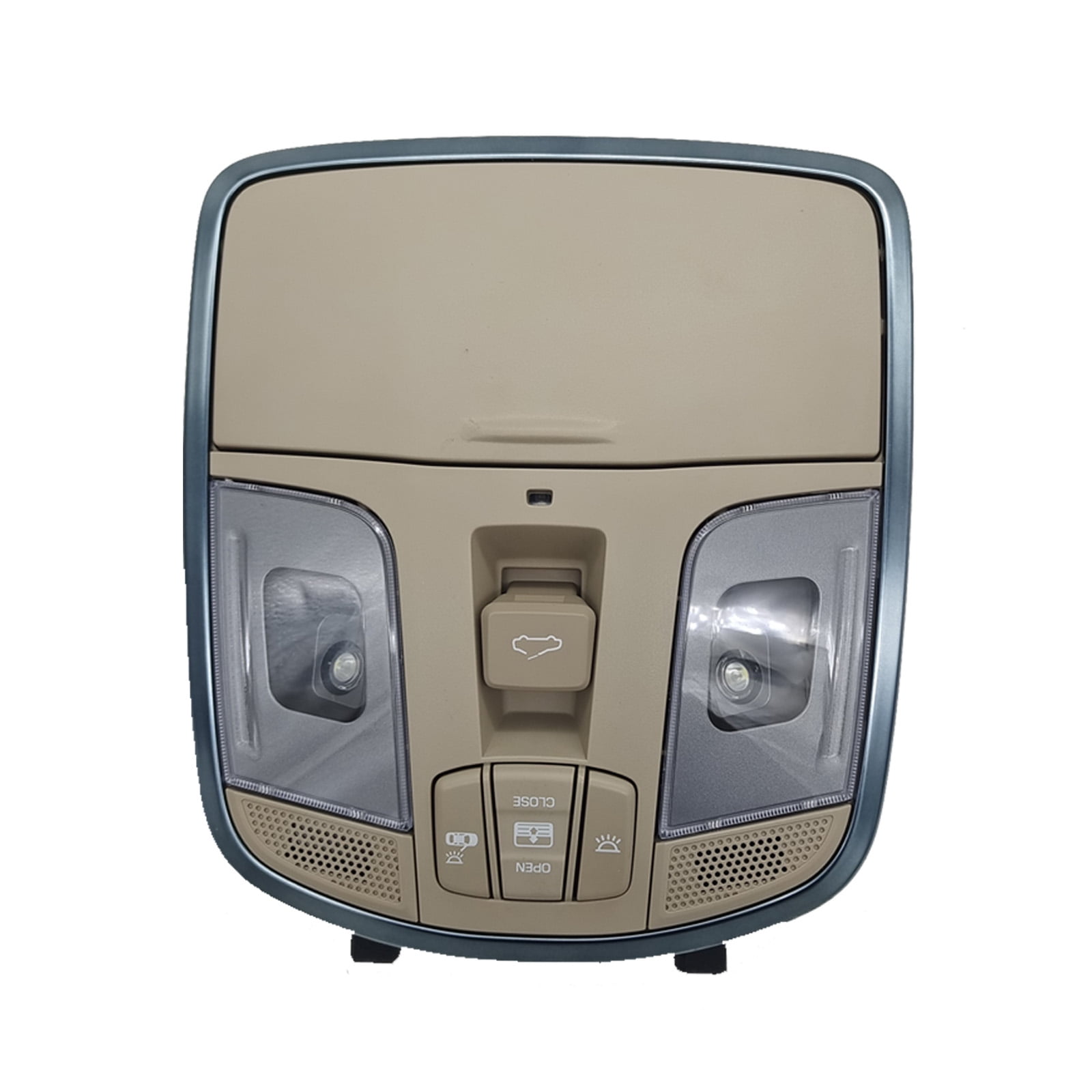 Interior Overhead Sunroof With Switch Console Map Dome Lamp, Car Front ...