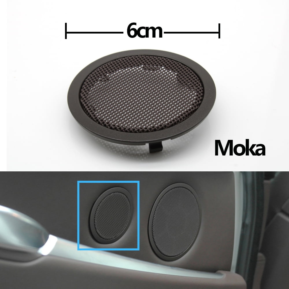 Interior Rear Door Tweeter Loud Speaker Cover Replacement For BMW X5 X6 ...