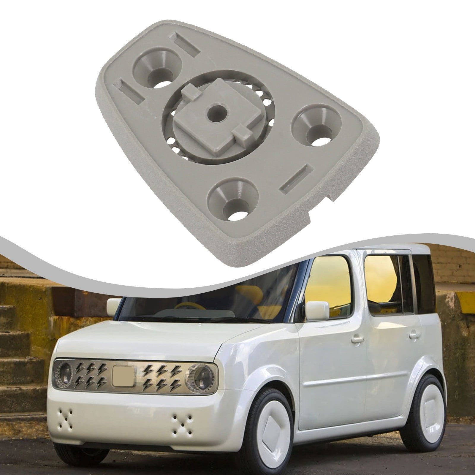 Interior Rear View Mirror Mounting Base for Nissan Cube 2009 2010, High ...