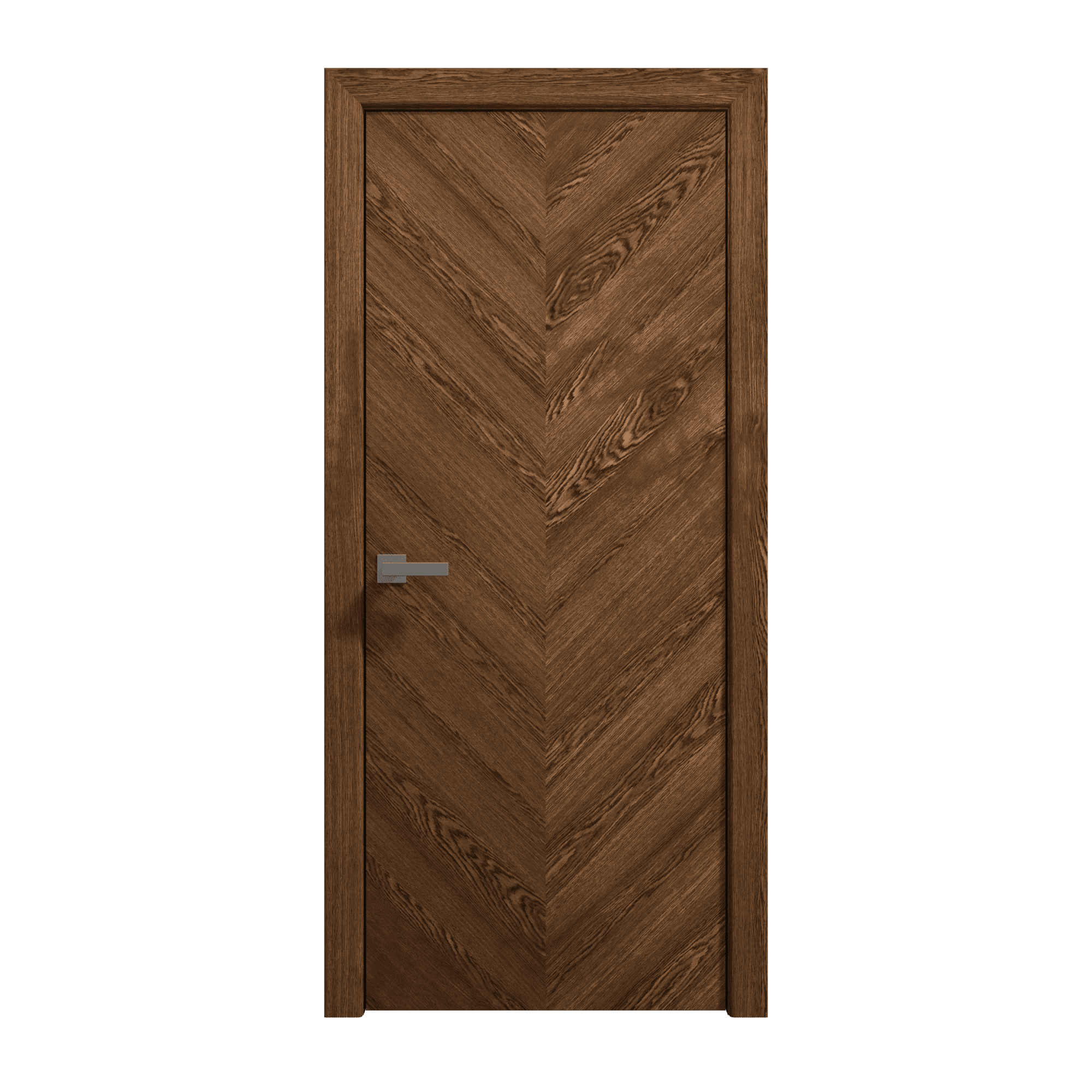 Interior Solid French Door 18 x 80 inches | Ego 5005 Cognac Oak ...