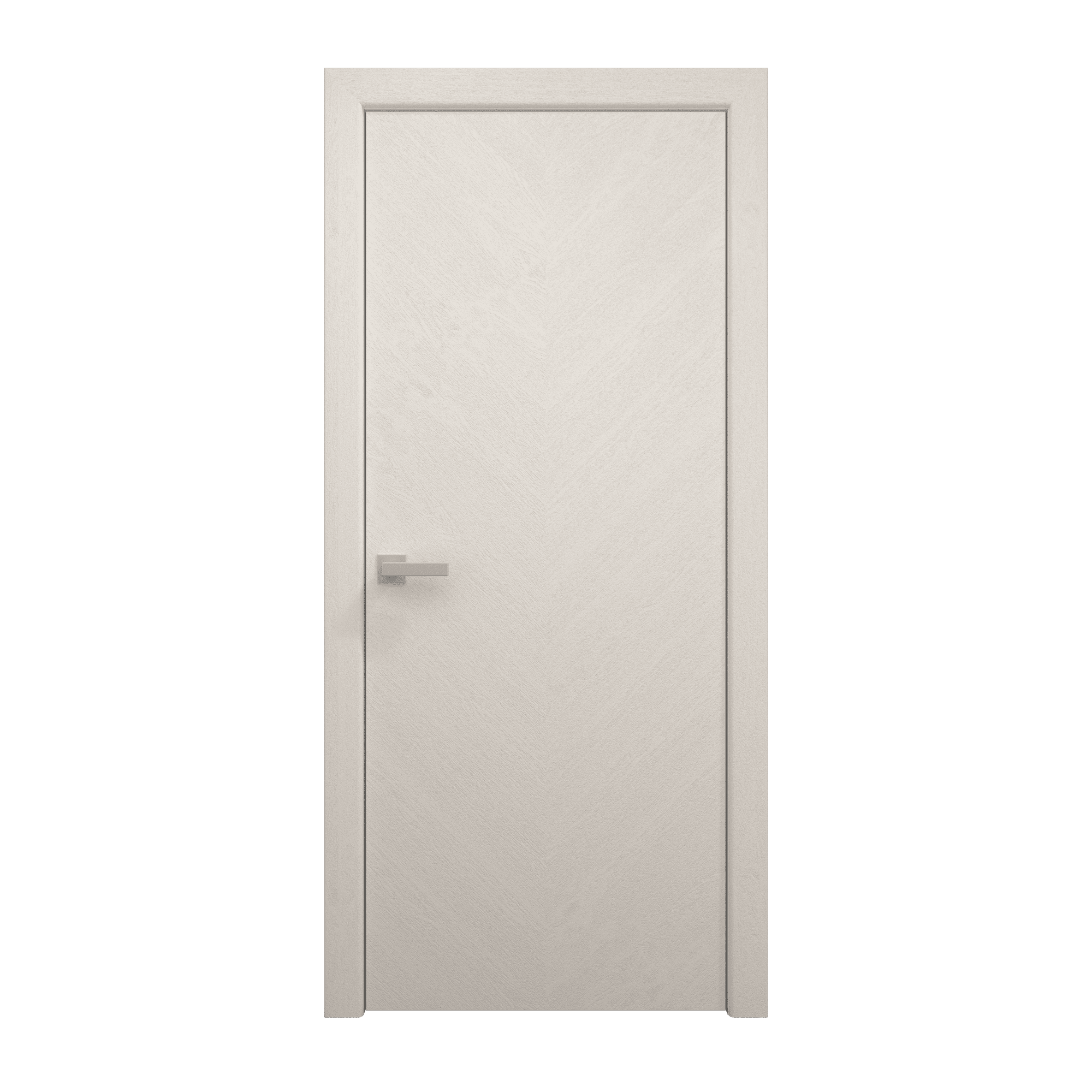 Interior Solid French Door 18 x 80 inches | Ego 5005 Painted White Oak ...
