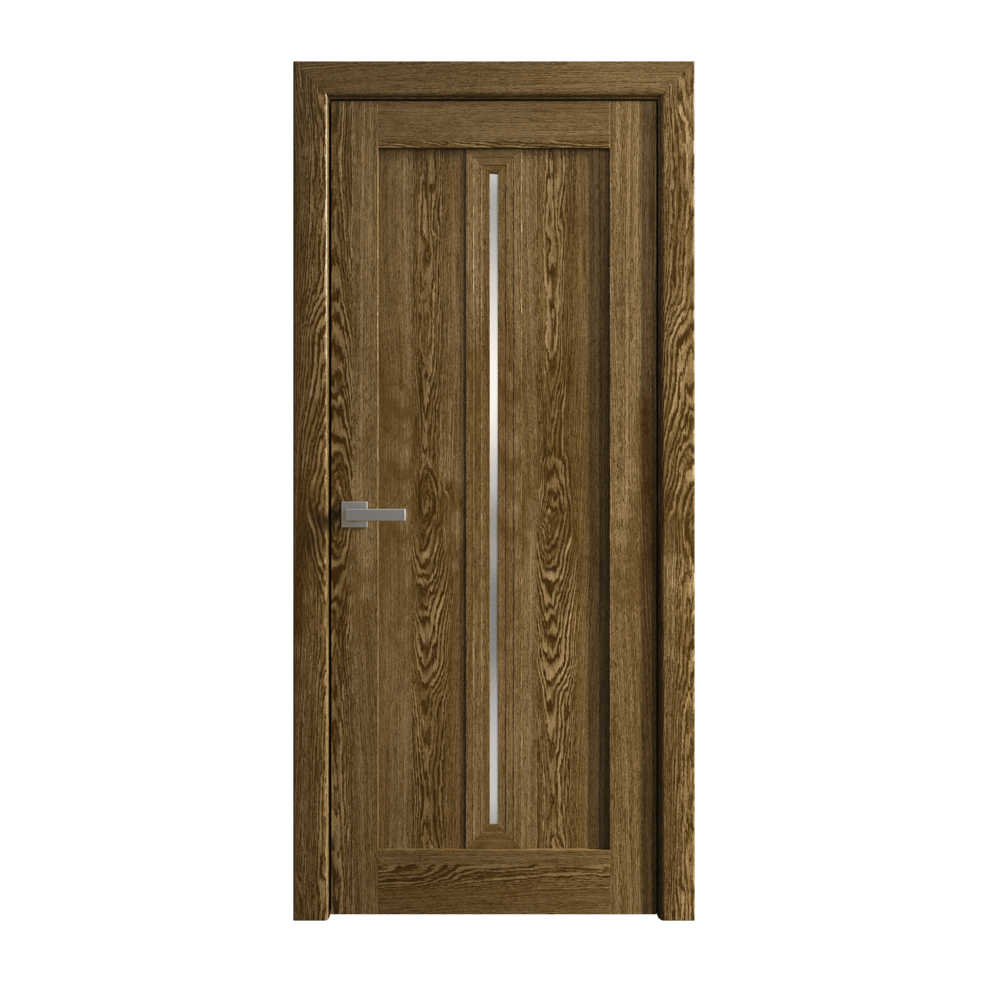 Interior Solid French Door 28 x 96 inches | Ego 5014 Marble Oak ...