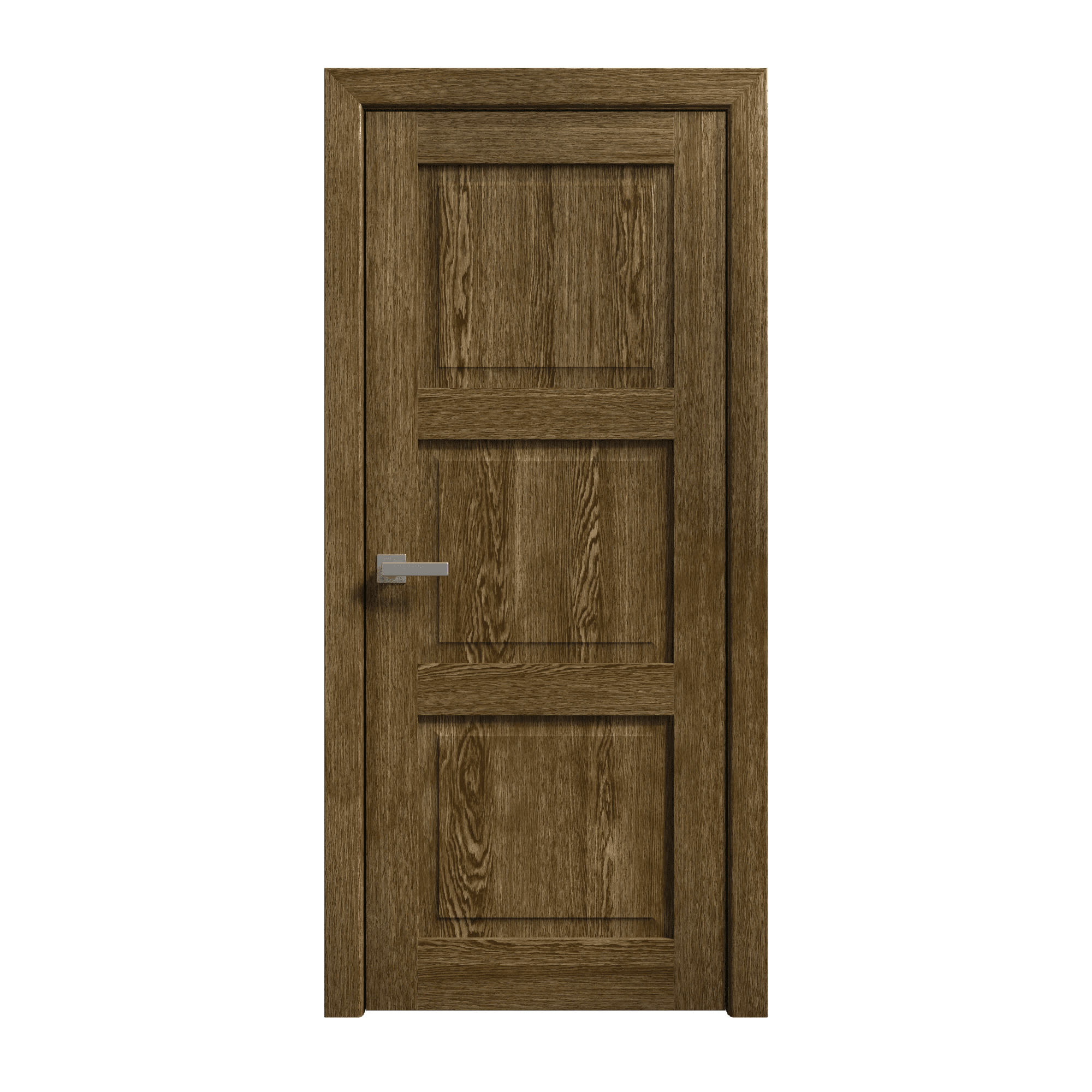 Interior Solid French Door 30 x 84 inches | Ego 5010 Marble Oak ...