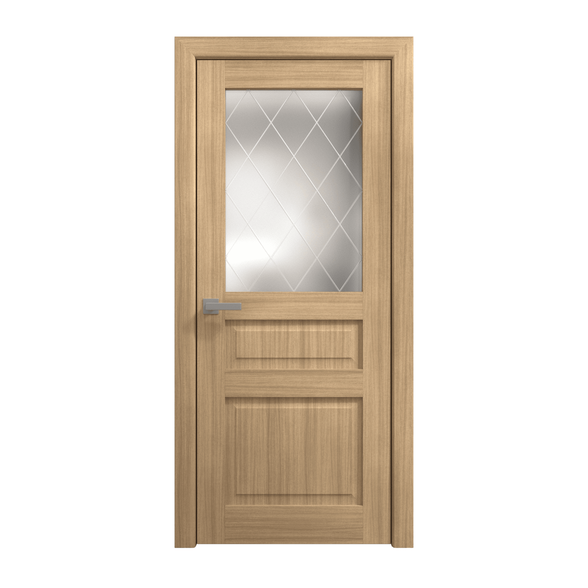 Interior Solid French Door 32 x 80 inches | Ego 5011 Natural Oak ...