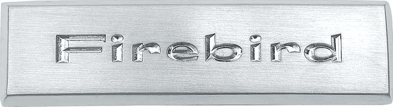 Interior Standard Door Panel Emblem For 1967-1968 Pontiac Firebird ...