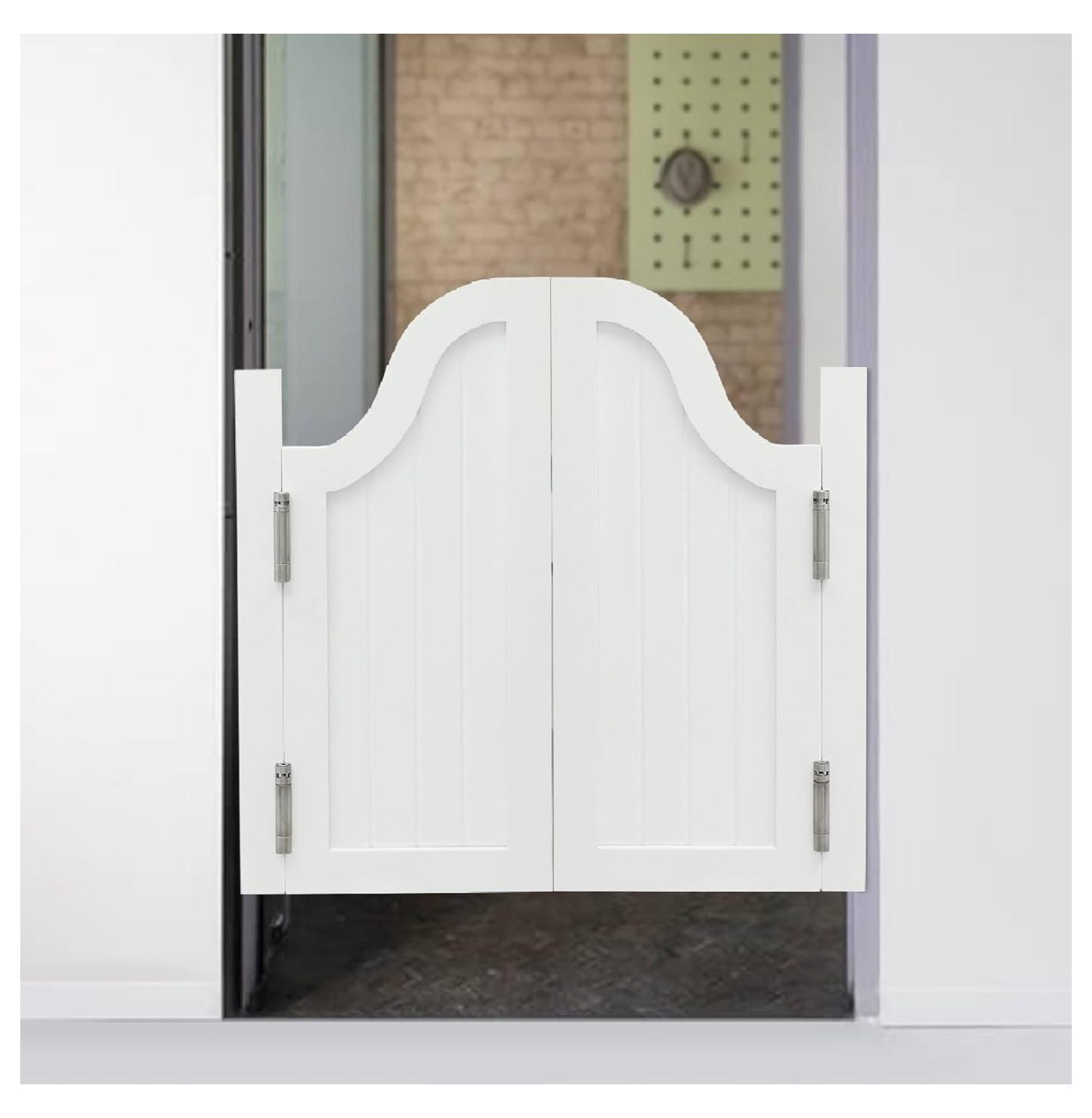 Interior Swinging Doors Wood Cafe Door Saloon Door with Metal Hinges ...