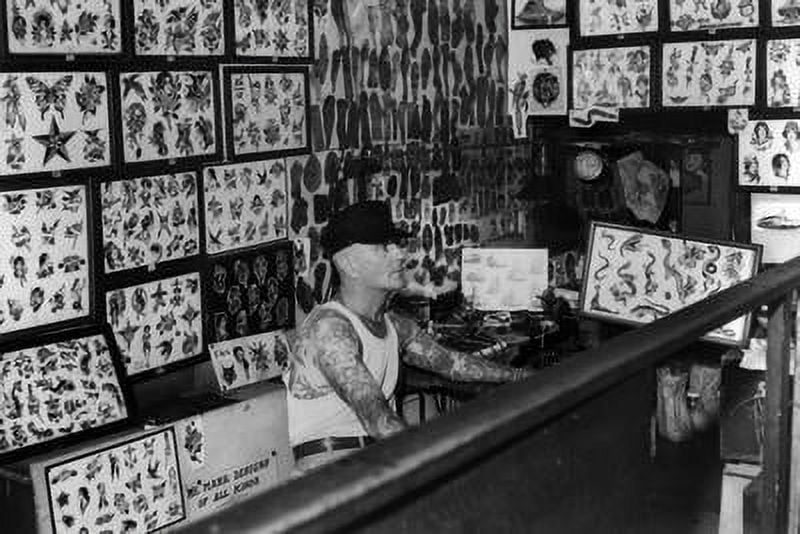 Interior View of Cap Coleman's Tattoo Parlor, 1936, Unframed ...