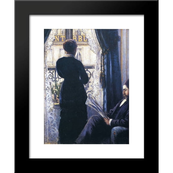 Gustave Caillebotte Interior Woman At The Window
