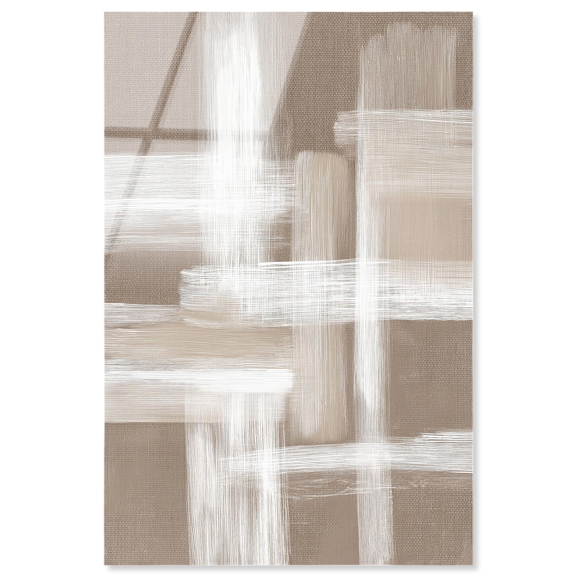 Interlaced Forms III Acrylic Print Boho Wall Art by Art Remedy, Ready ...
