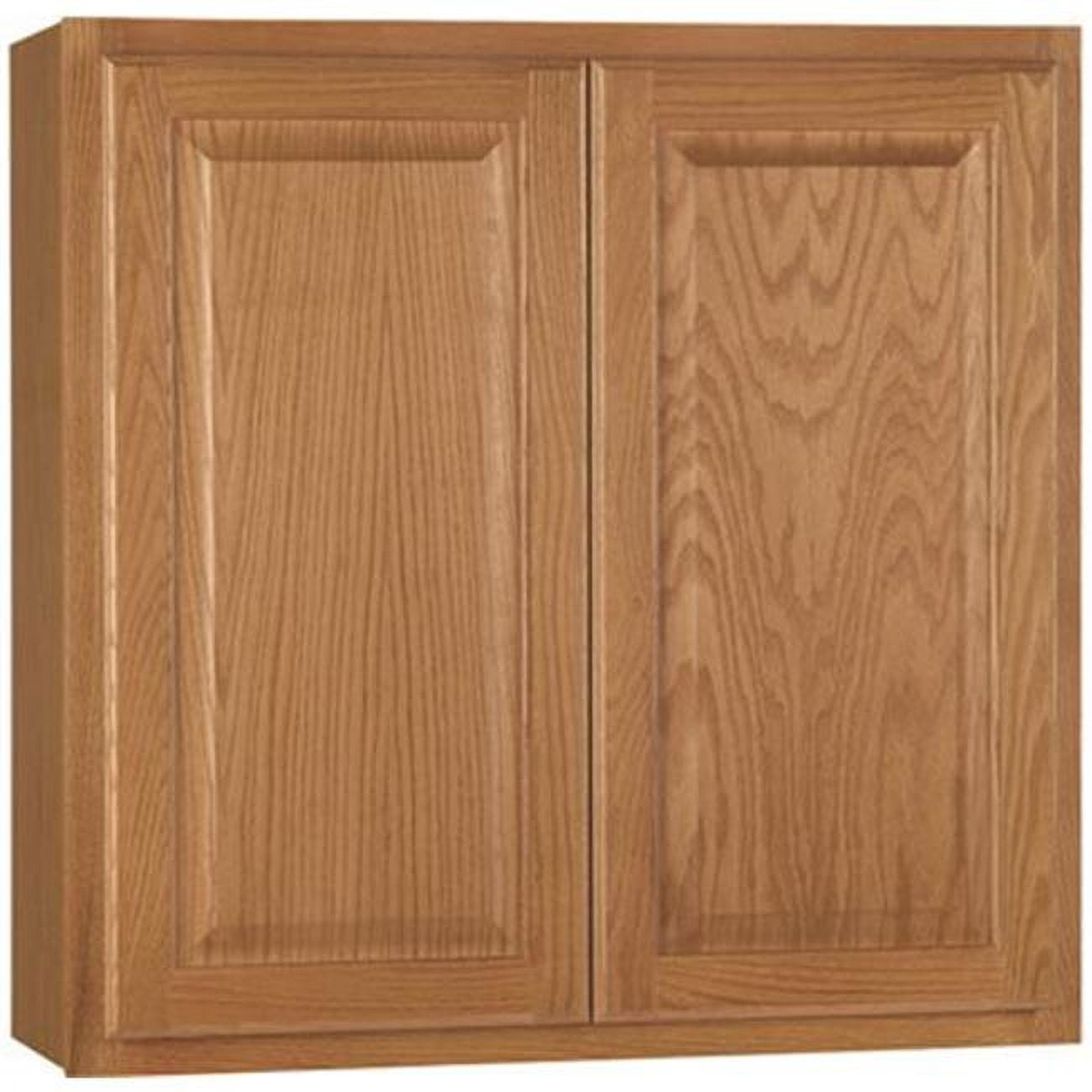 Interline 2478232 30 x 30 in. Hampton Wall Cabinet, Oak - Walmart.com