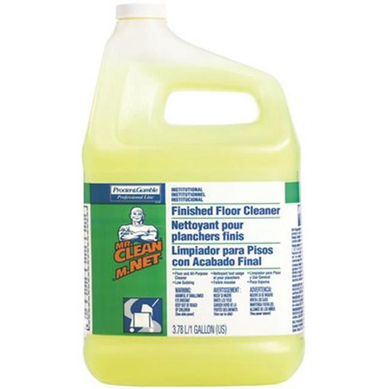 Interline Mr Clean Floor Cleaner Gallon, Yellow - Walmart.com