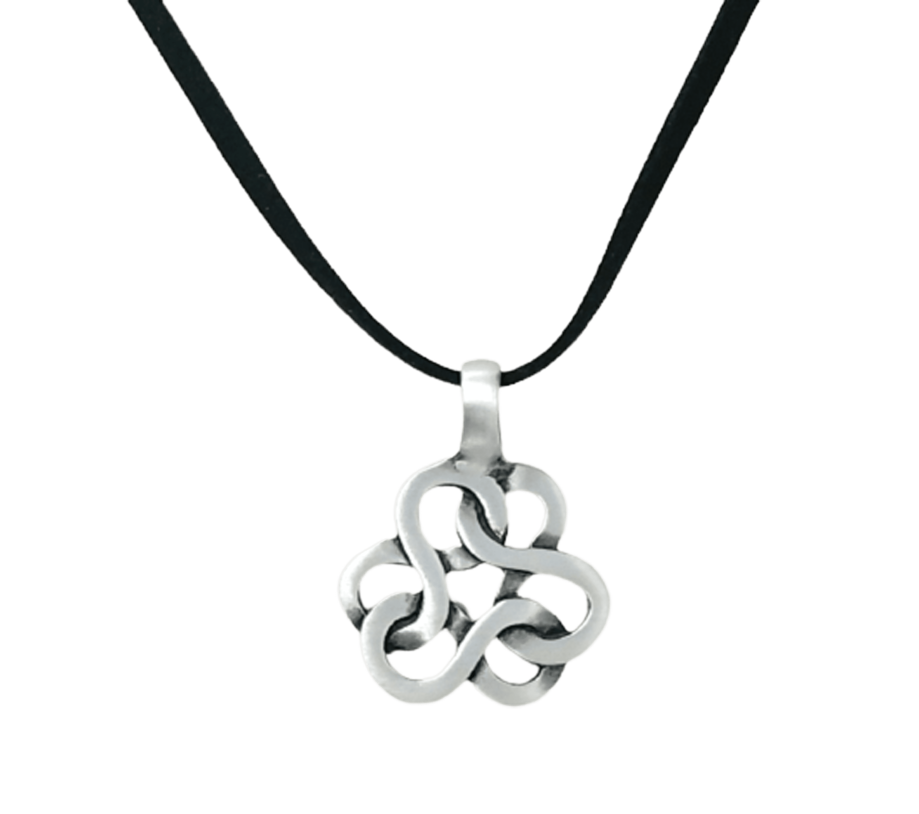Interlocked Infinity Pendant Necklace - Walmart.com