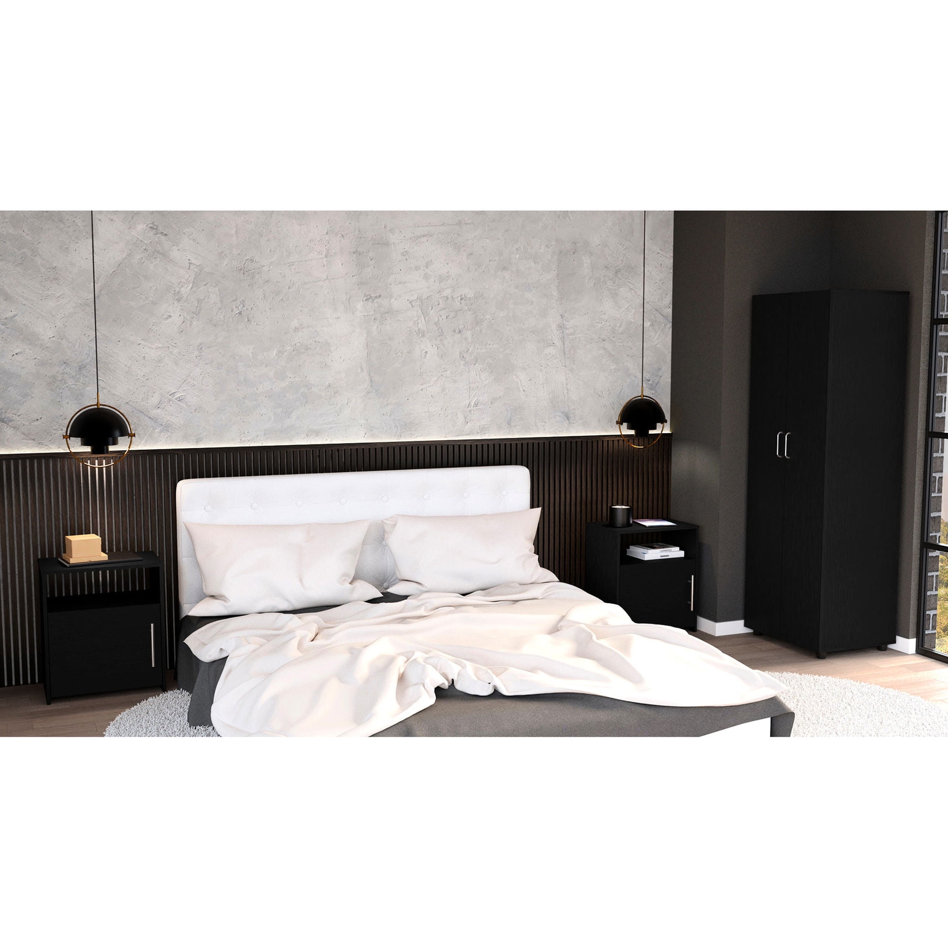 Interlocking Bedroom Furniture+Secure Connection"-"Full Bed Setup at ...
