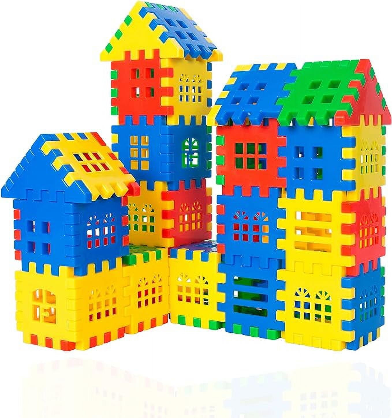 Interlocking Building Blocks Toys for Kids - Toddlers Building Blocks ...
