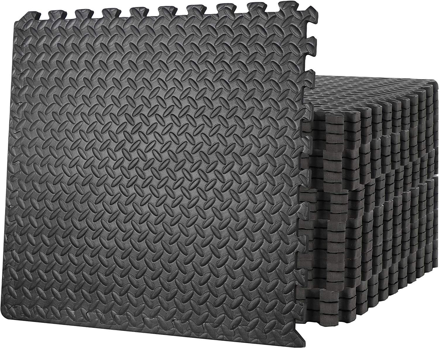 Interlocking Foam Exercise Mat for Gym Flooring – Protective Puzzle Mat ...