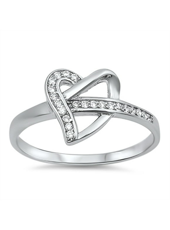 Interlocking Heart Ring