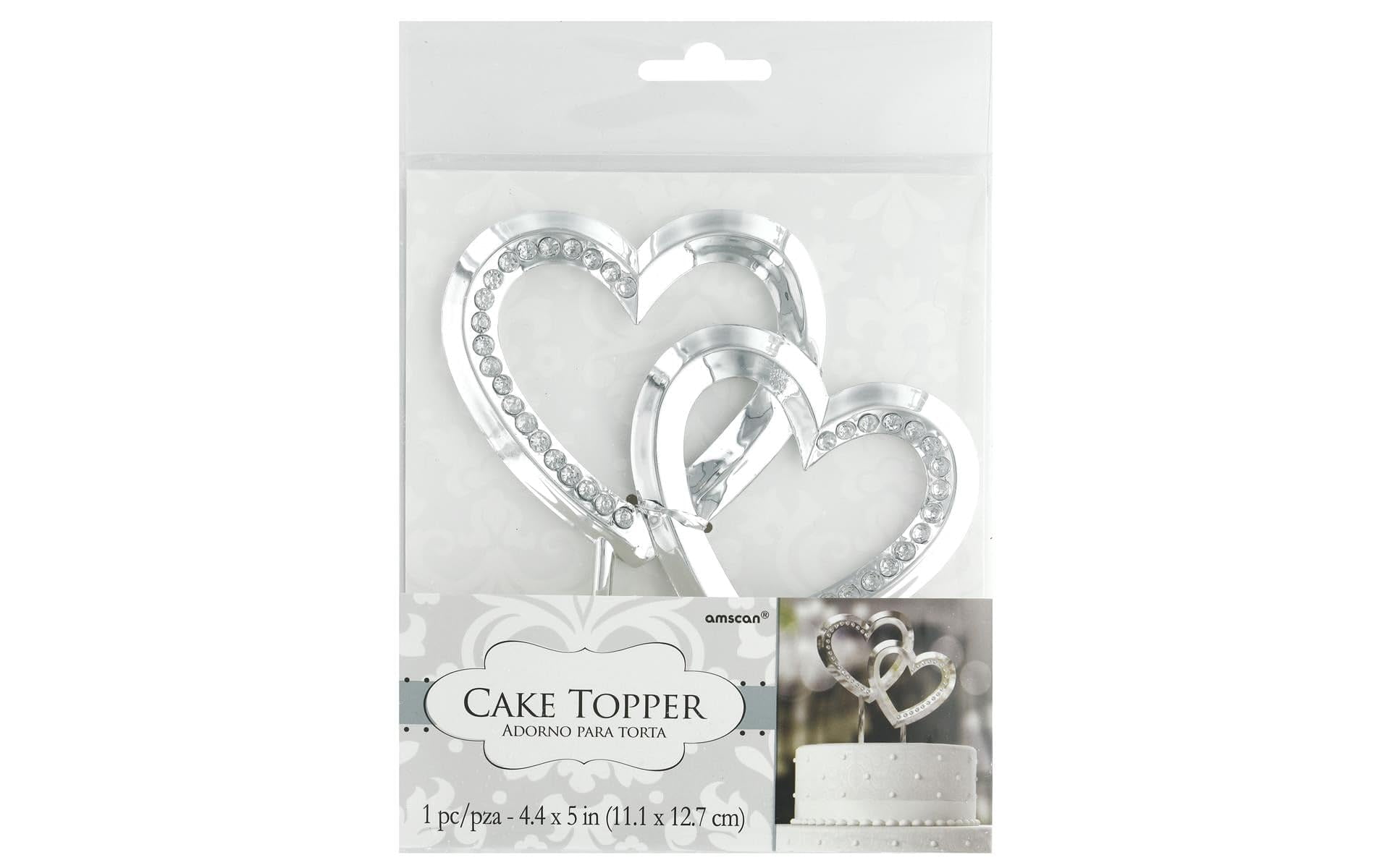 Interlocking Hearts Cake Topper | Wedding and Engagement Party ...