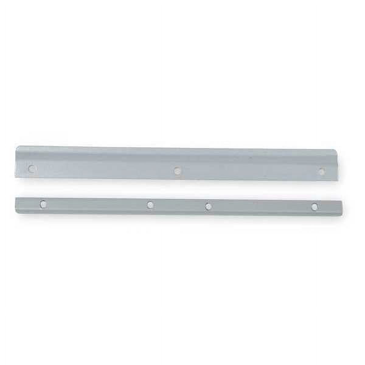 Interlocking Latch Guard, Silver Paint, Steel, 12"L x 1-1/8"W(1HHL6 ...