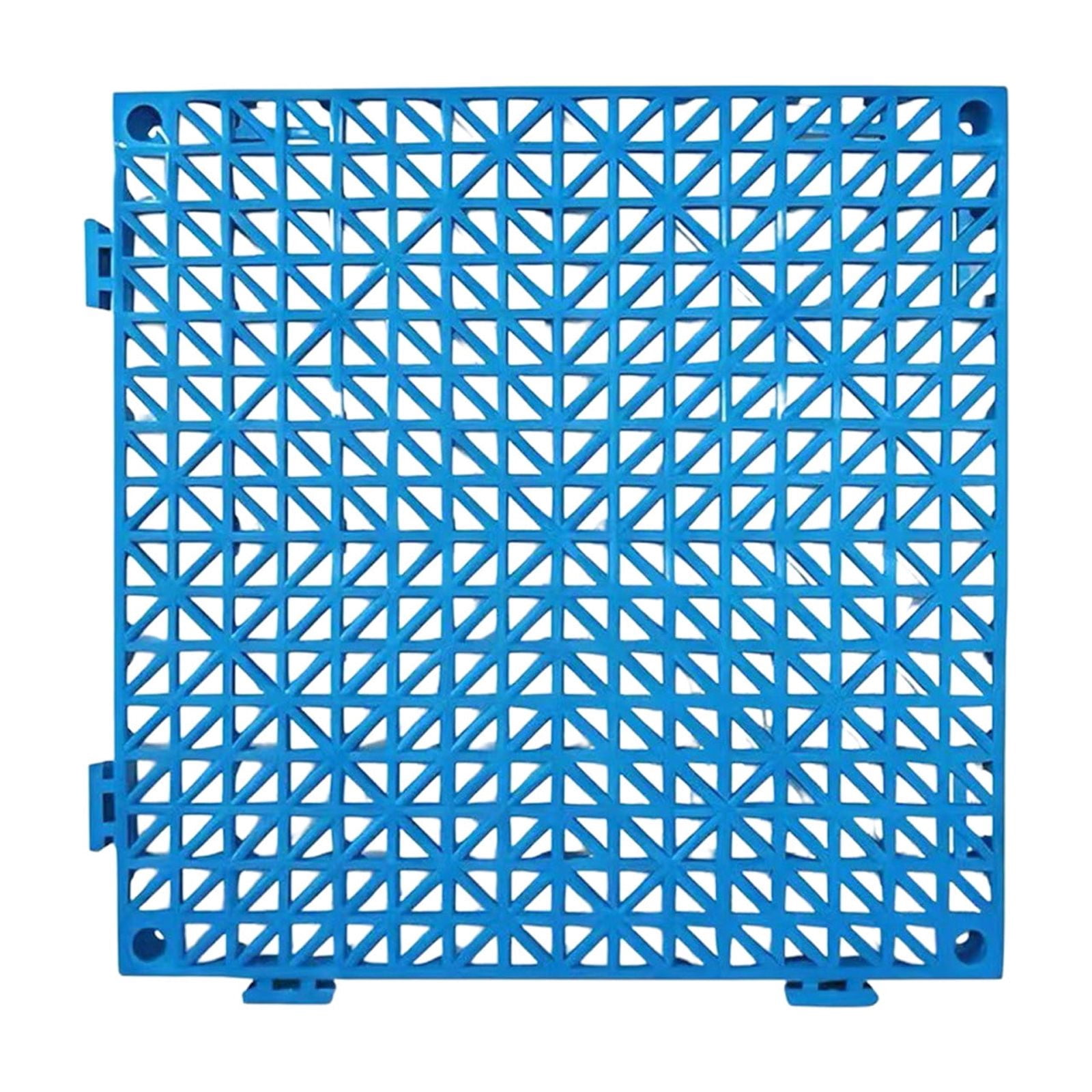 Interlocking Rubber Bathroom Flooring Tiles Non-Slip Splicing ...