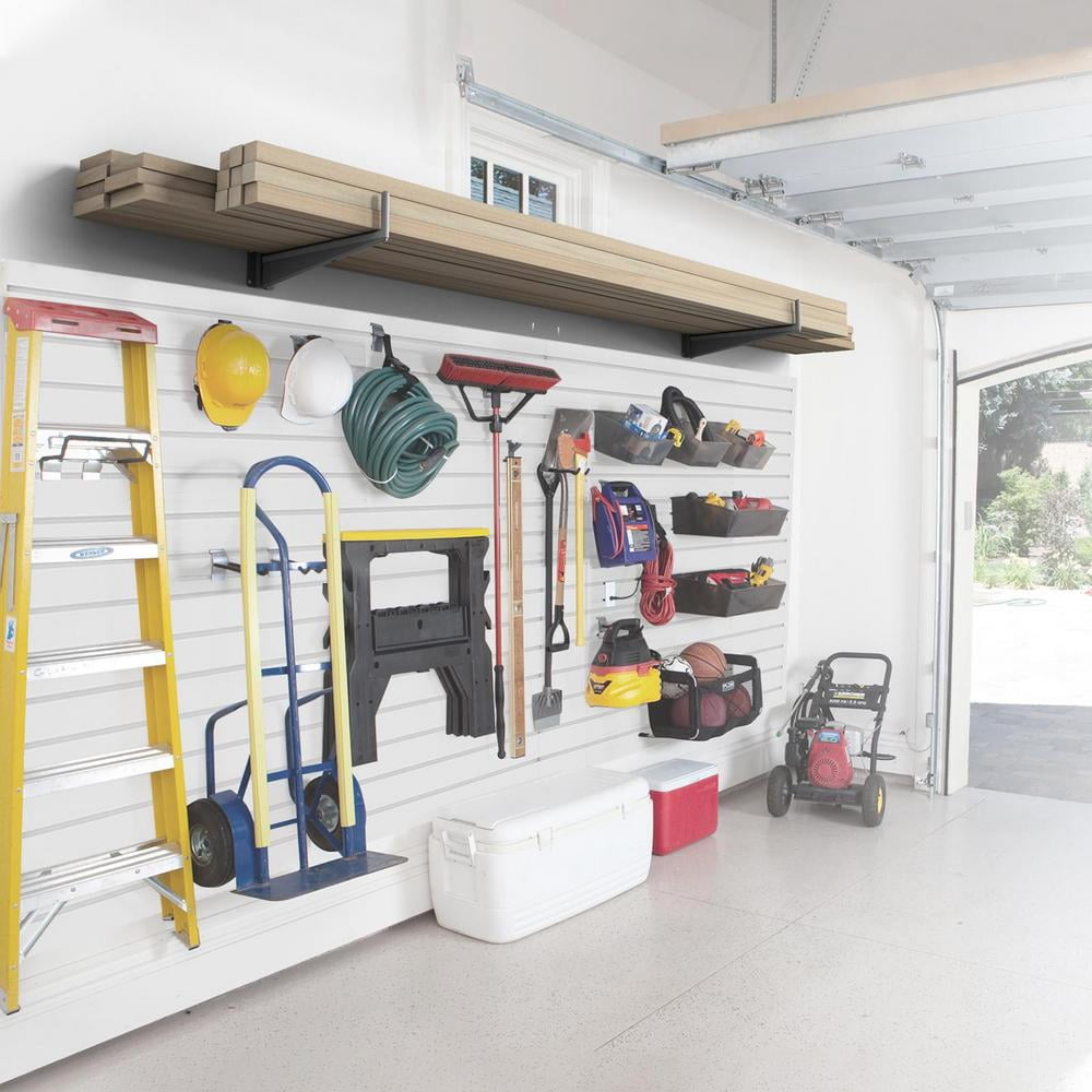 Interlocking Slatwall Panels 8Ft X 4Ft, PVC Wall Rack for Heavy Duty ...