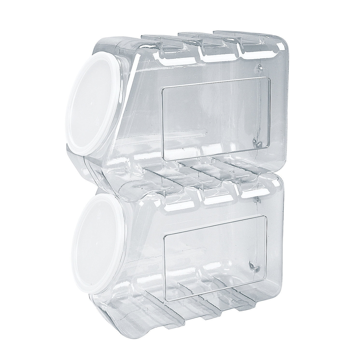 Interlocking Stacking Container W/Lid - Home Decor - 1 Piece - Walmart.com