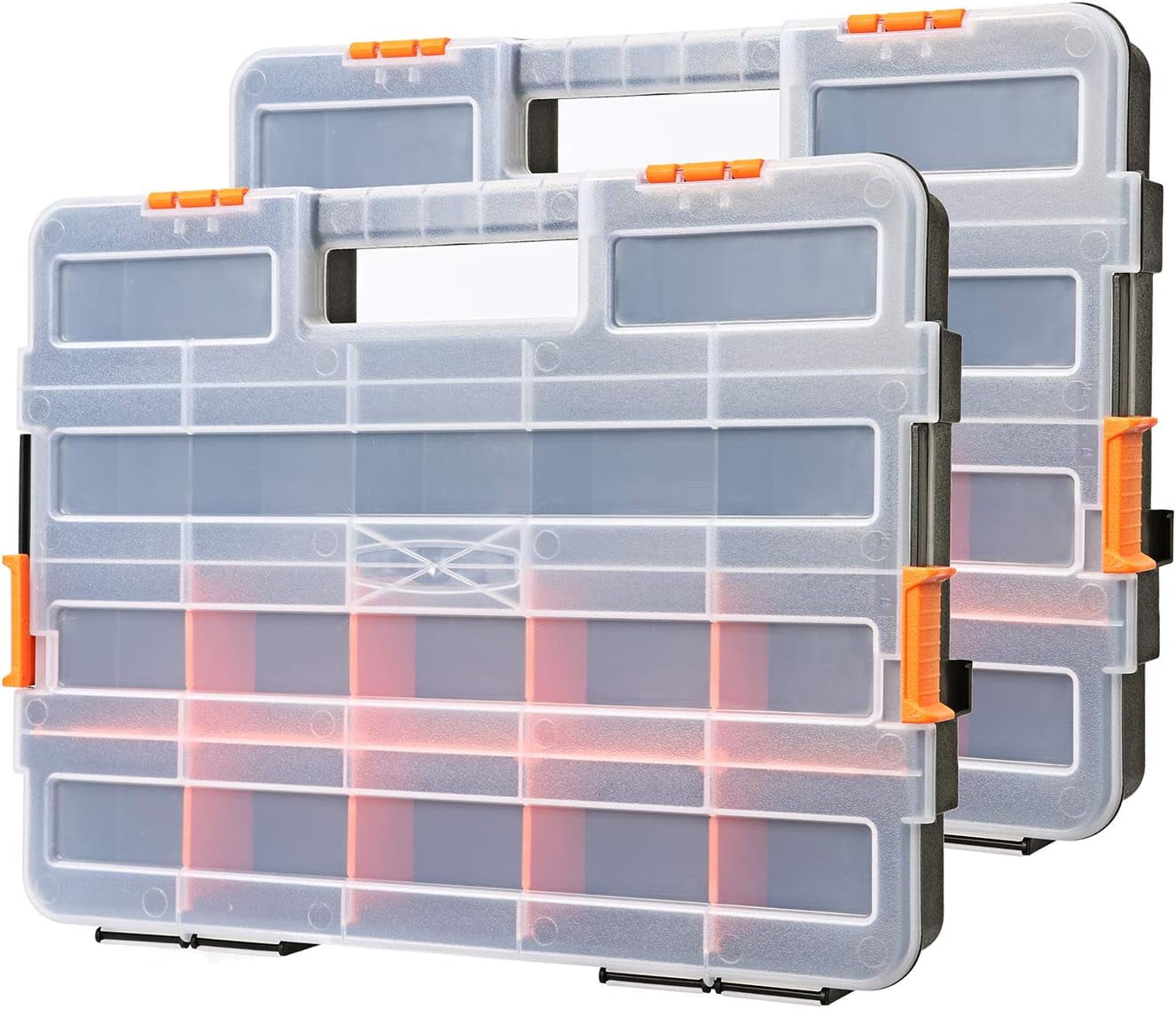 Interlocking Tool Box Organizers, Small Parts Organizer for Fasteners ...