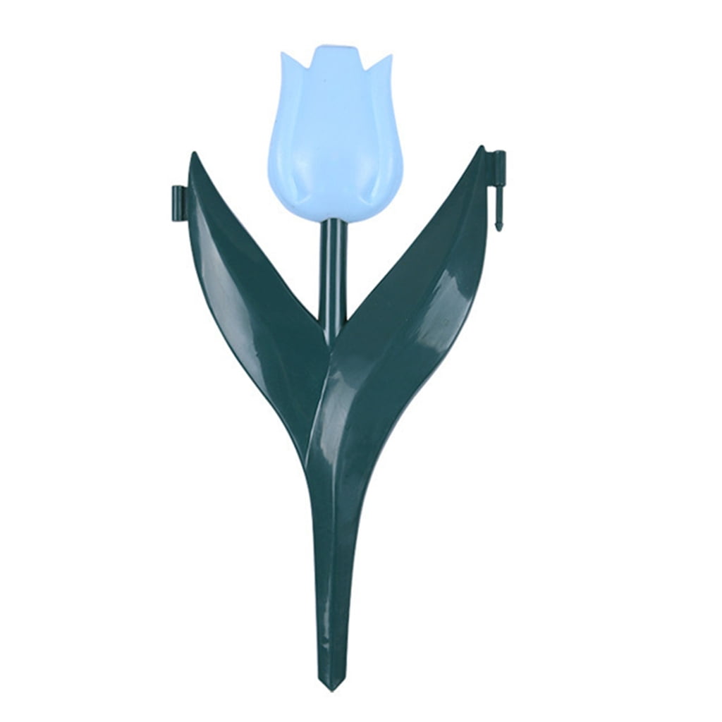 Interlocking Tulips Flower Design Fence Plastic Garden Fence Easy Use ...