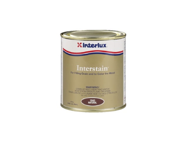 Interlux 1579P; Wood Stain Red Mahogany-Pint - Walmart.com