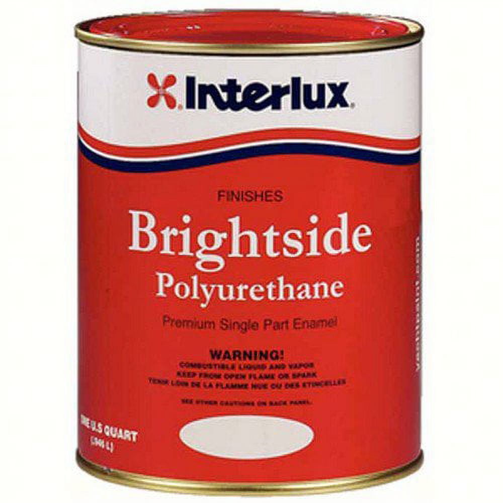 Interlux Brightside Polyurethane Topside Boat Paint Ocean Blue 1 Quart ...