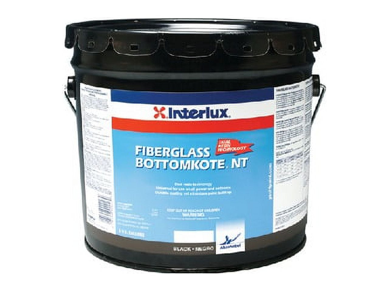 Interlux Fiberglass Bottomkote NT Antifouling Paint Red 1 Quart Boat ...