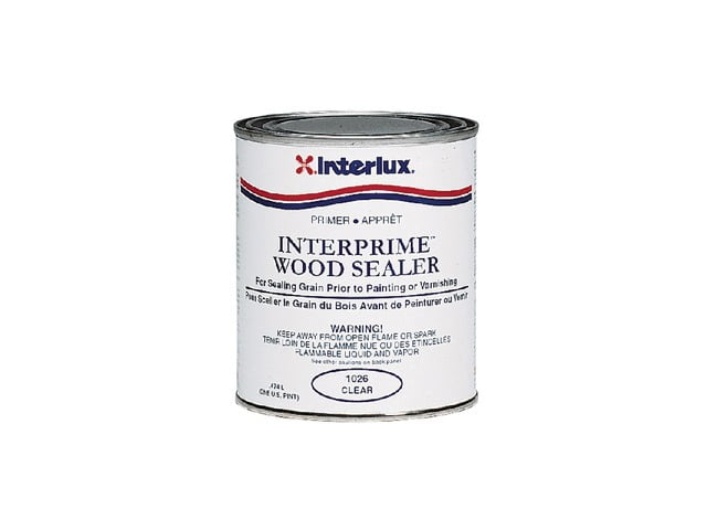 Interlux Y1026/QT Inter-Prime Wood Sealer - Clear, Quart - Walmart.com