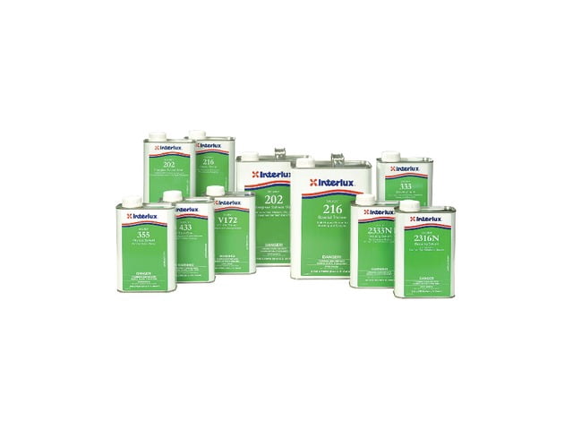 Interlux Fiberglass Solvent Wash 202v, Removes Mold Release Agents, 1 ...