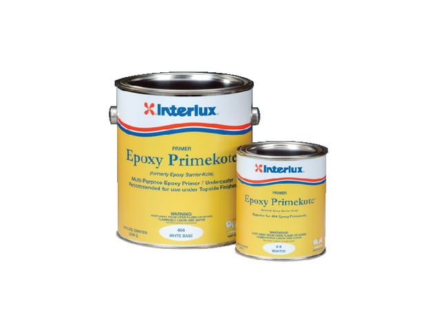 Interlux Epoxy Primekote White Quart Paint Primer Kit - Walmart.com