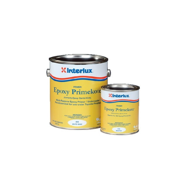 Interlux Epoxy Primekote White Quart Paint Primer Kit - Walmart.com