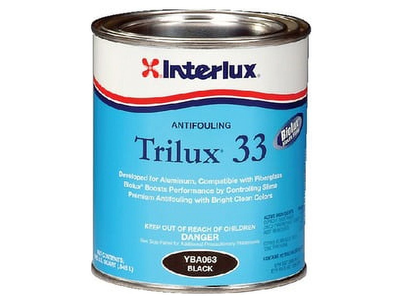 Interlux YBA060/QT Trilux 33 Antifouling Paint - Blue, Quart - Walmart.com