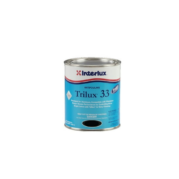 Interlux YBA063/QT Trilux 33 Antifouling Paint - Black, Quart - Walmart ...