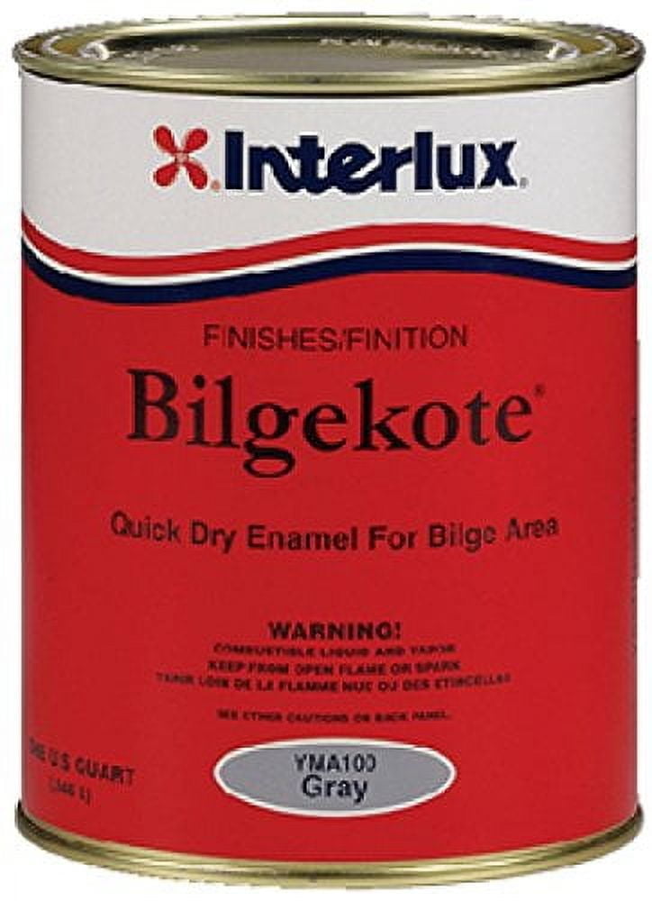 Interlux YMA100/QT Bilgekote - Gray, Quart - Walmart.com
