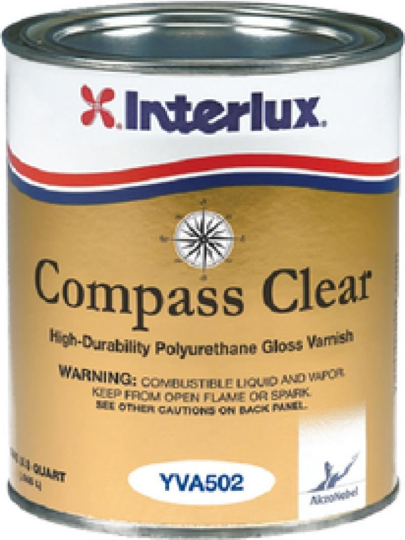 Interlux YVA502/QT Compass Clear - Quart - Walmart.com